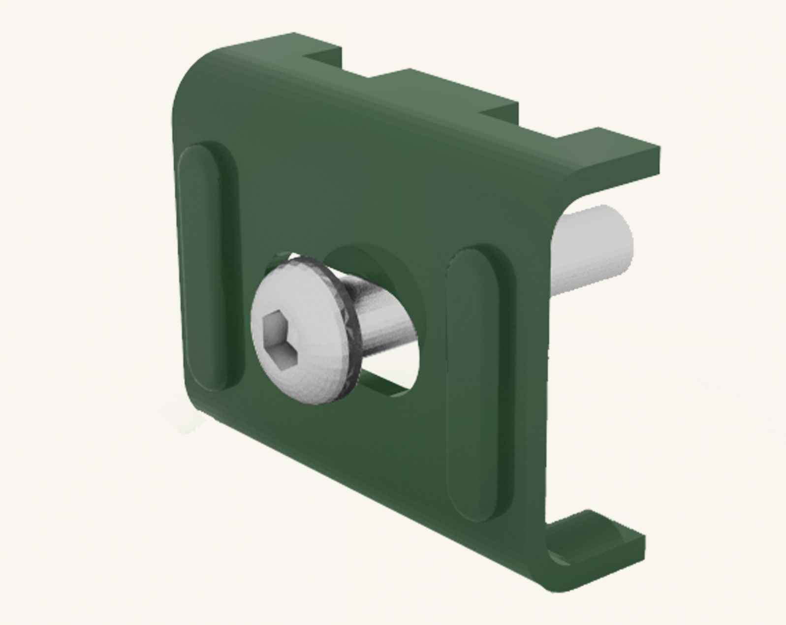 Buy fasteners for sections RAL 6005
